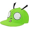 Invader Zim Gir Big Face Green Snapback Hat at Amazon Men’s Clothing store
