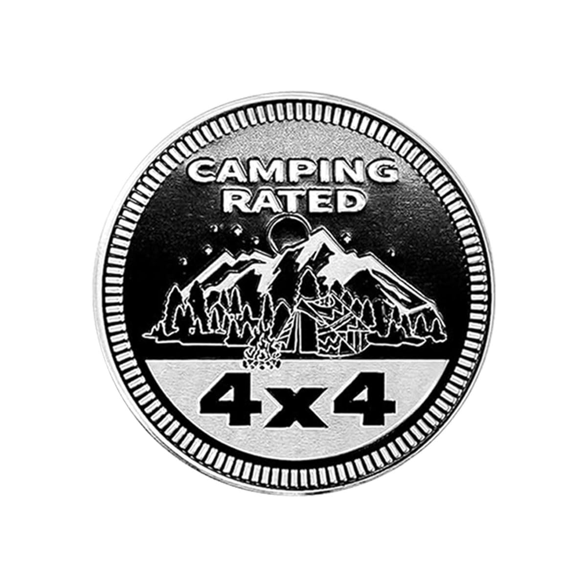 Mua Camping Badge Rated Car Emblem, 4 x 4 3D Metal Car Badge Decals ...