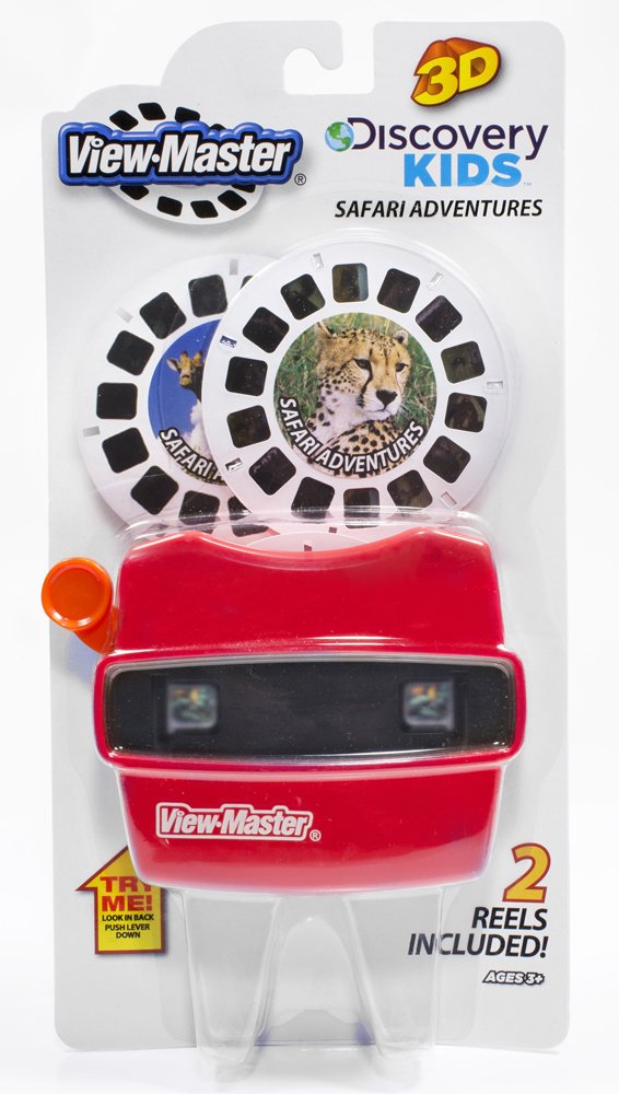 View Master Classic Viewer with 2 Reels Safari Adventure Toy Package ...