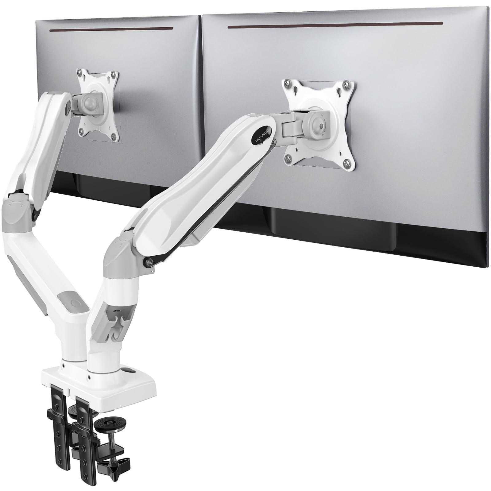 Mua HUANUO Dual Monitor Stand - Full Adjustable Monitor Desk Mount ...