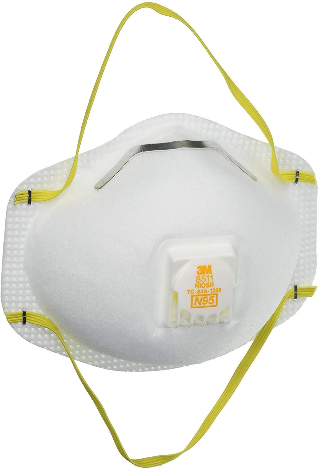3M 8511 Pro N95 Particulate Respirator Cool Flow Exhalation Valve Mask ...