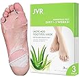 Amazon.com: JVR Foot Peel Mask - 3 Pairs - Exfoliating Peeling Callus Remover, Repairs Cracked ...