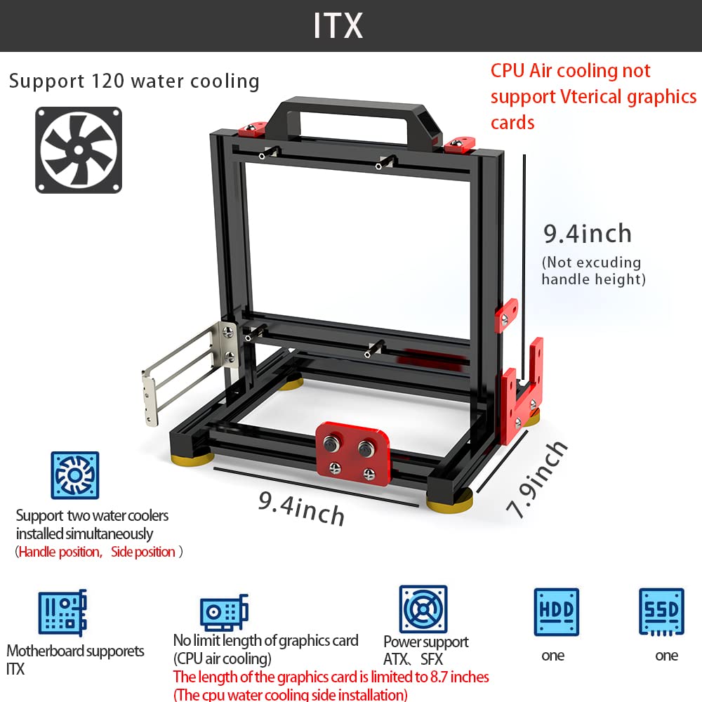 Mua HAIHUANG DIY Computer Motherboard Case Rack, Test Bench Computer ...