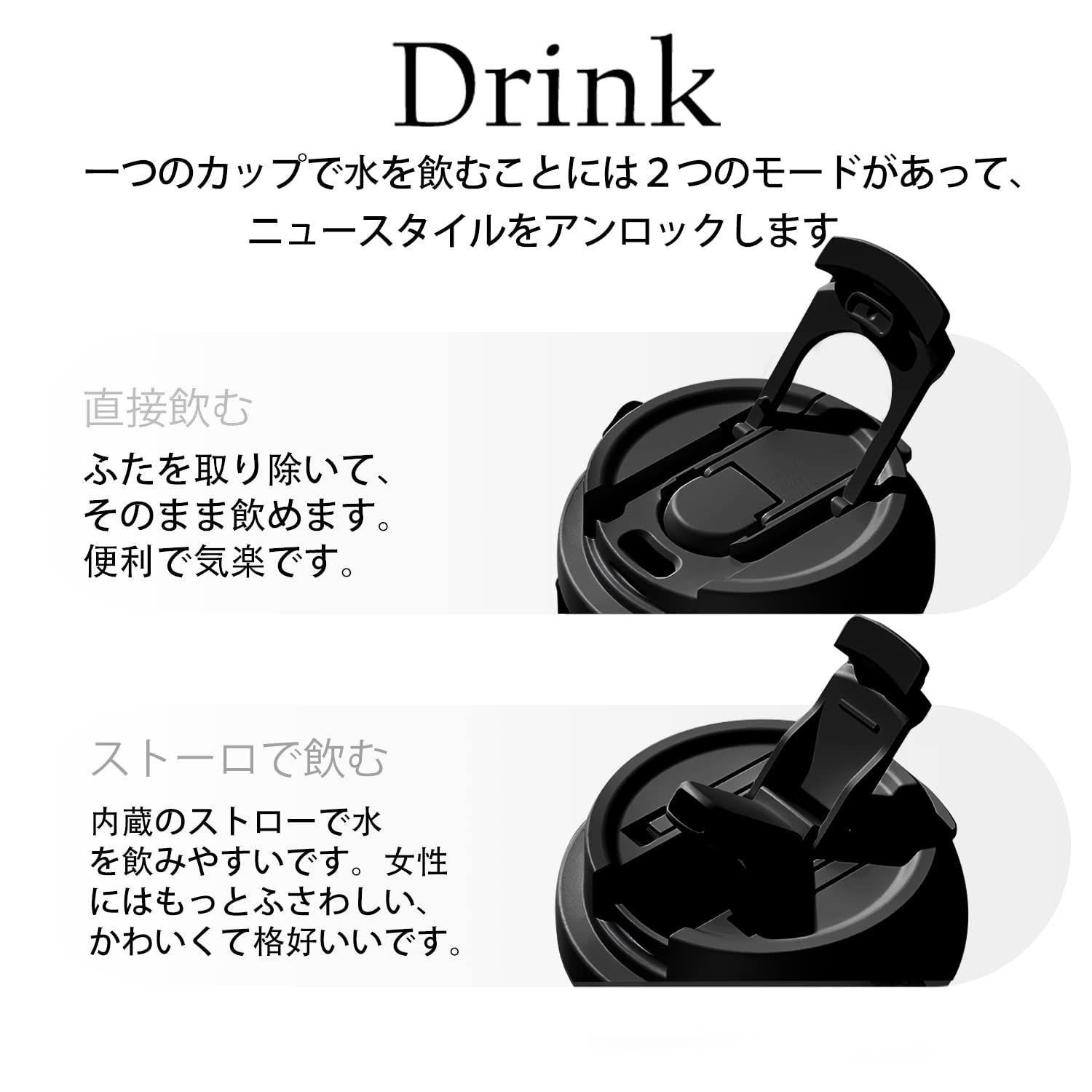 Mua GERM Tumbler Mug Bottle, 16.9 fl oz (500 ml), Coffee, 316 L ...