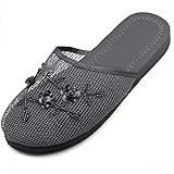 Amazon.com | Women's Mesh Slippers with Sequin Available in 15 Colors ...