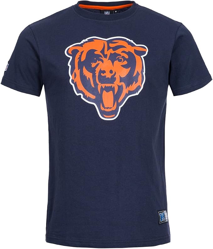 Chicago Bears Logo Crew T-Shirt, XXL : Amazon.co.uk: Clothing