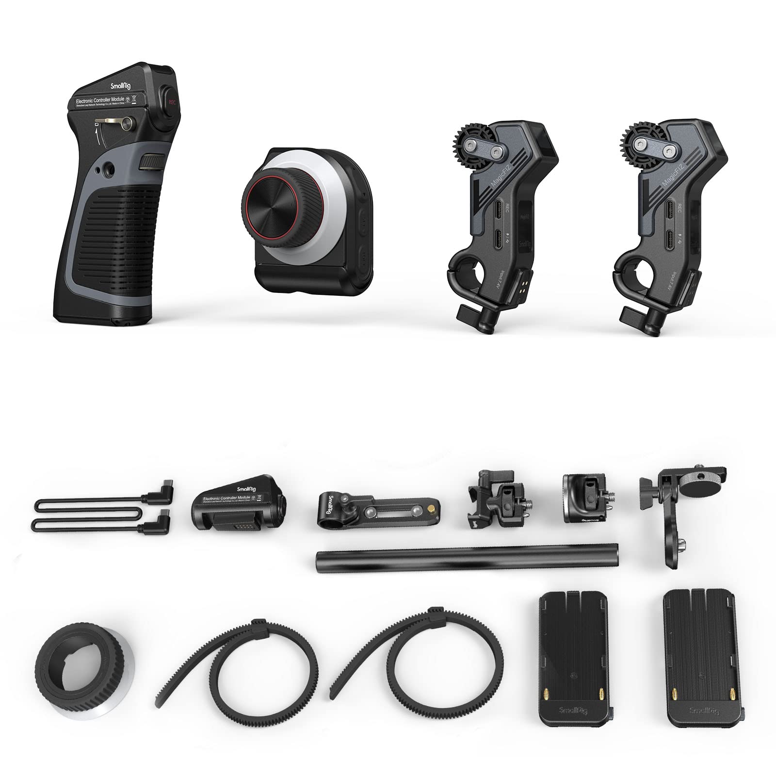SmallRig MagicFIZ Wireless Follow Focus Two Motor Kit with Handwheel ...