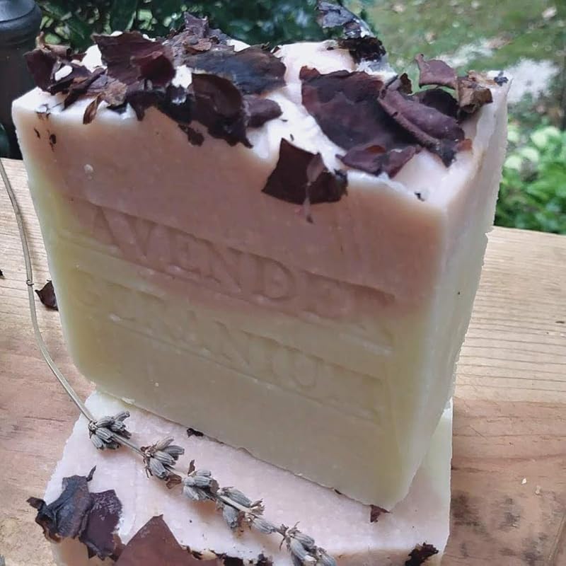 Amazon.com: French Artisan Lavender Geranium Body and Face Soap ...
