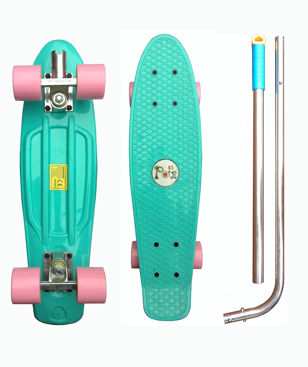 Mua Pole Skateboard Detachable Handle 22inch Plastic Cruiser Board ...