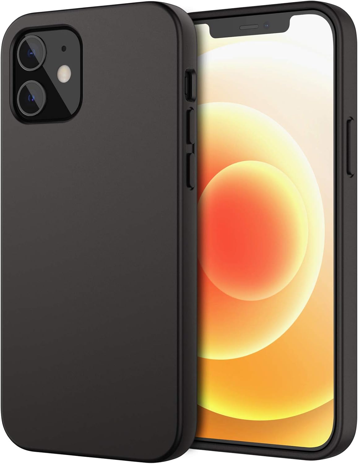 JETech Silicone Case for iPhone 12/12 Pro 6.1-Inch, Silky-Soft Touch ...