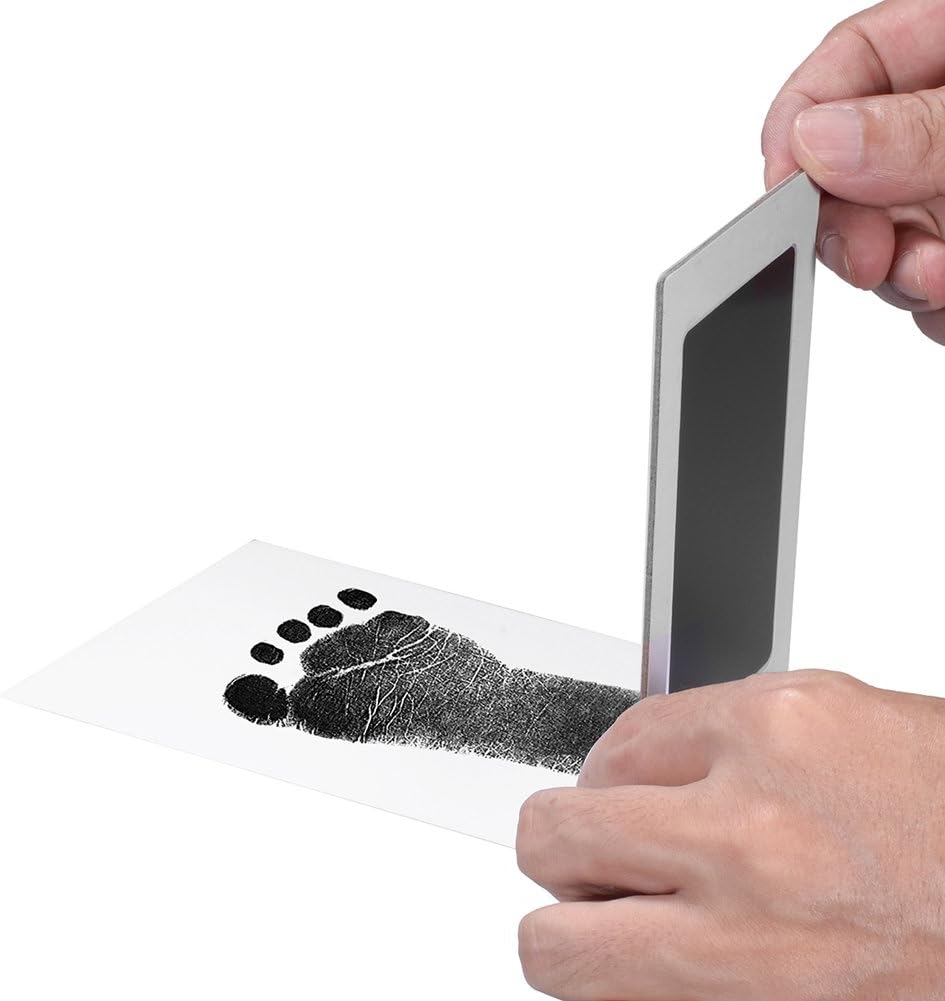 PChero 6 Pack Baby Ink Pads Inkless Handprint and Footprint, Paw Print ...