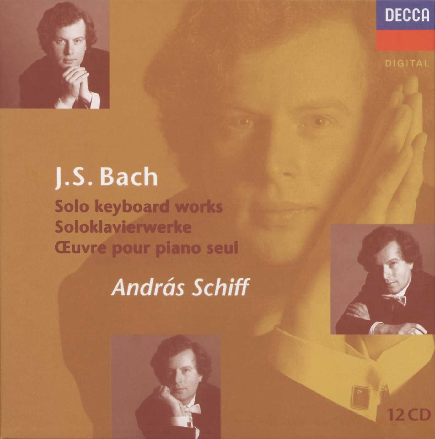 Johann Sebastian Bach, Andras Schiff - Bach: Solo Keyboard Works ...
