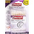 Amazon.com : The Doctor's BrushPicks Interdental Toothpicks, 275 Picks ...