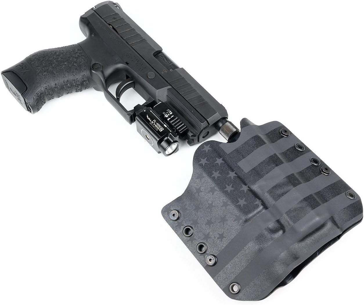 Amazon.com : Outlaw Holsters: OWB Kydex Holster for Guns with Olight PL ...