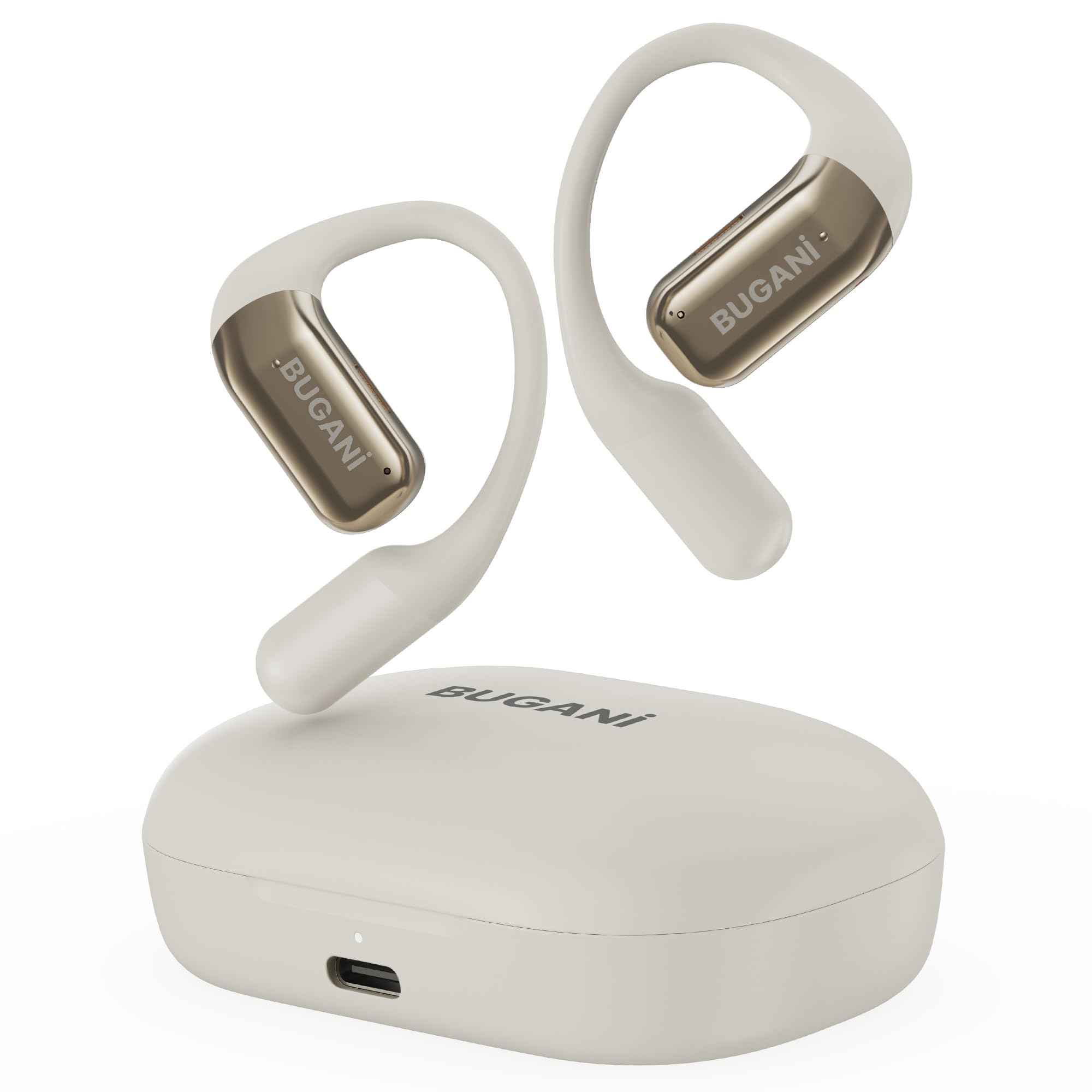 BUGANI Open Ear Headphones, Bluetooth 5.2 Open Ear Earbuds with ...