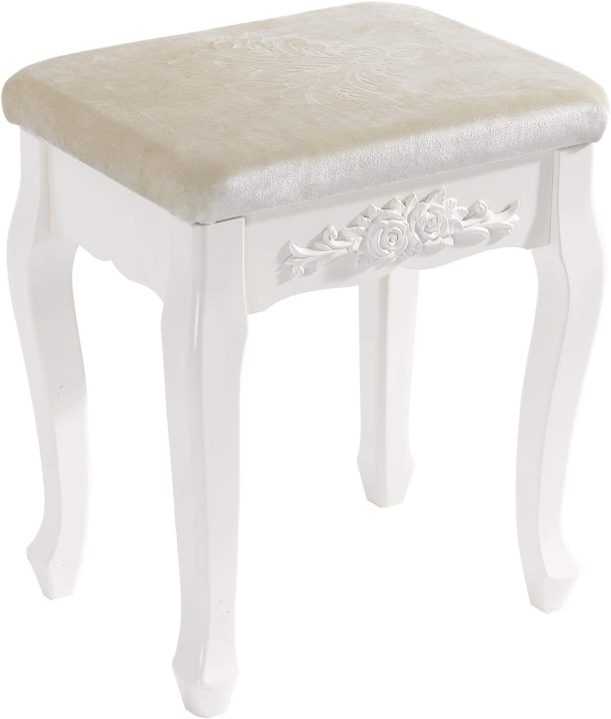 WOLTU MB6014cm Bedroom Padded Dressing Table Stool Padded Dresser ...