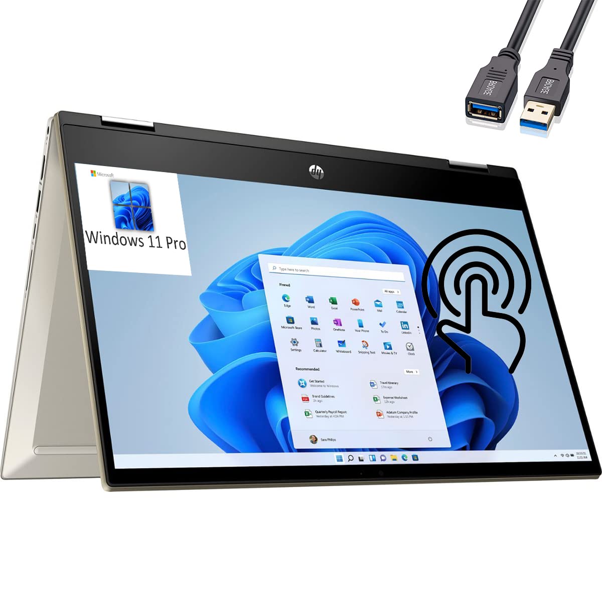 Mua Pavilion x360 2-in-1 14" FHD Touchscreen Business Laptop, Intel ...