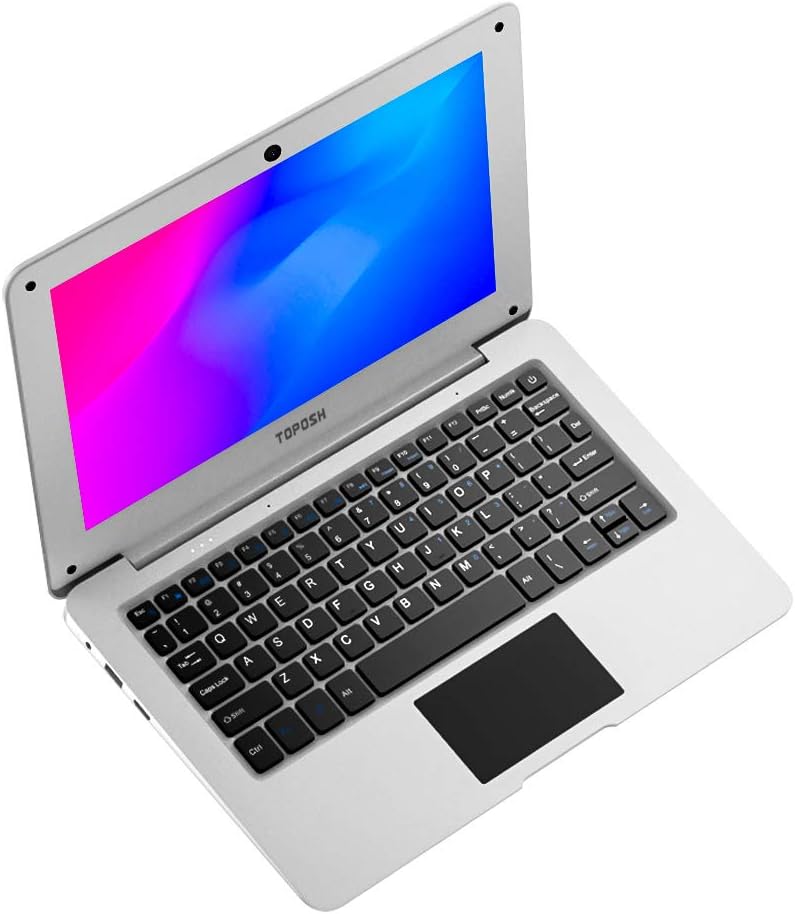 TOPOSH 10.1 Inch Windows 10 Laptop PC Mini Computer Notebook 2GB RAM+ ...