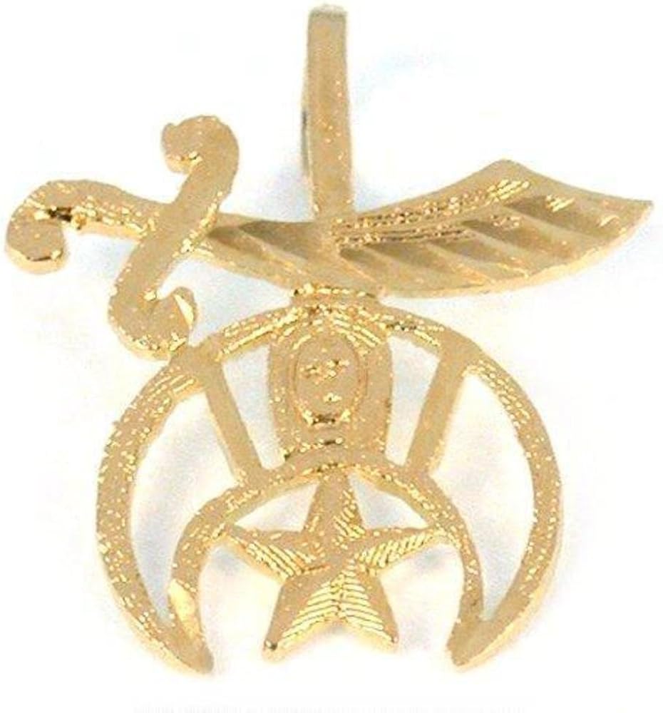 Amazon.com: Shriners Charm 14k Gold 13mm: Shriner Jewelry: Jewelry