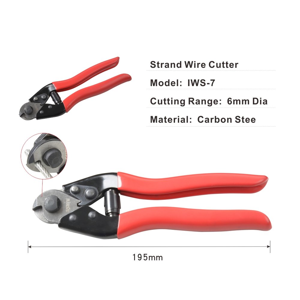 IWISS Wire Rope Crimping ( Hand Swage) Tool for Swaging Copper and ...