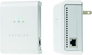 Amazon.com: Netgear 85Mbps Powerline Network Adapter Kit - XETB1001 ...