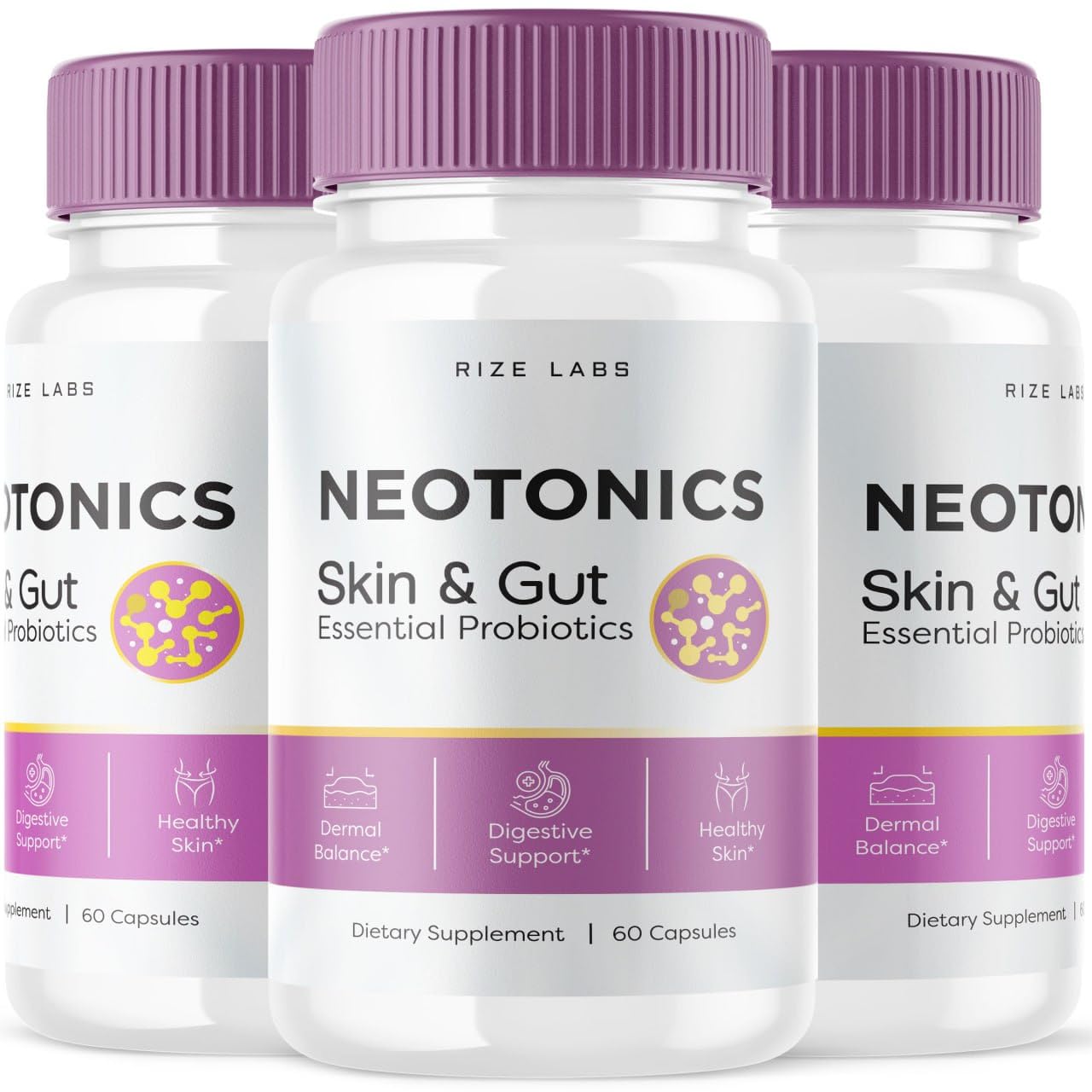 rize labs - Neotonics Skin & Gut Capsules for Skincare, Essential ...