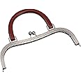 Amazon.com: uxcell Metal Purse Frames - 10.6" Kiss Lock Clasp Frame ...