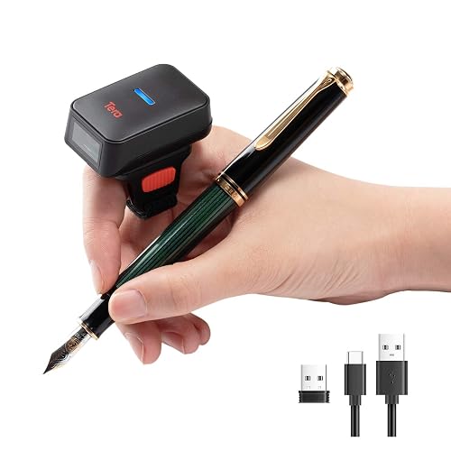 Tera Pro Extreme Performance 1D 2D QR Wireless Ring Barcode Scanner ...