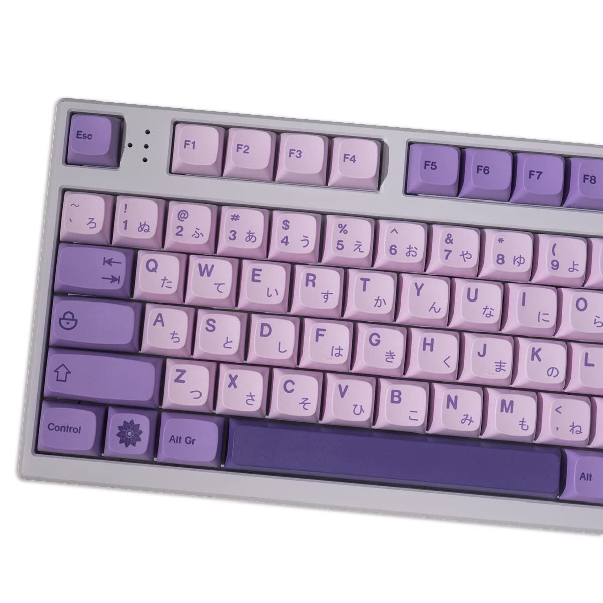 Mua mintcaps PBT Purple Japanese Keycaps Set 134 Keys XDA Profile ...