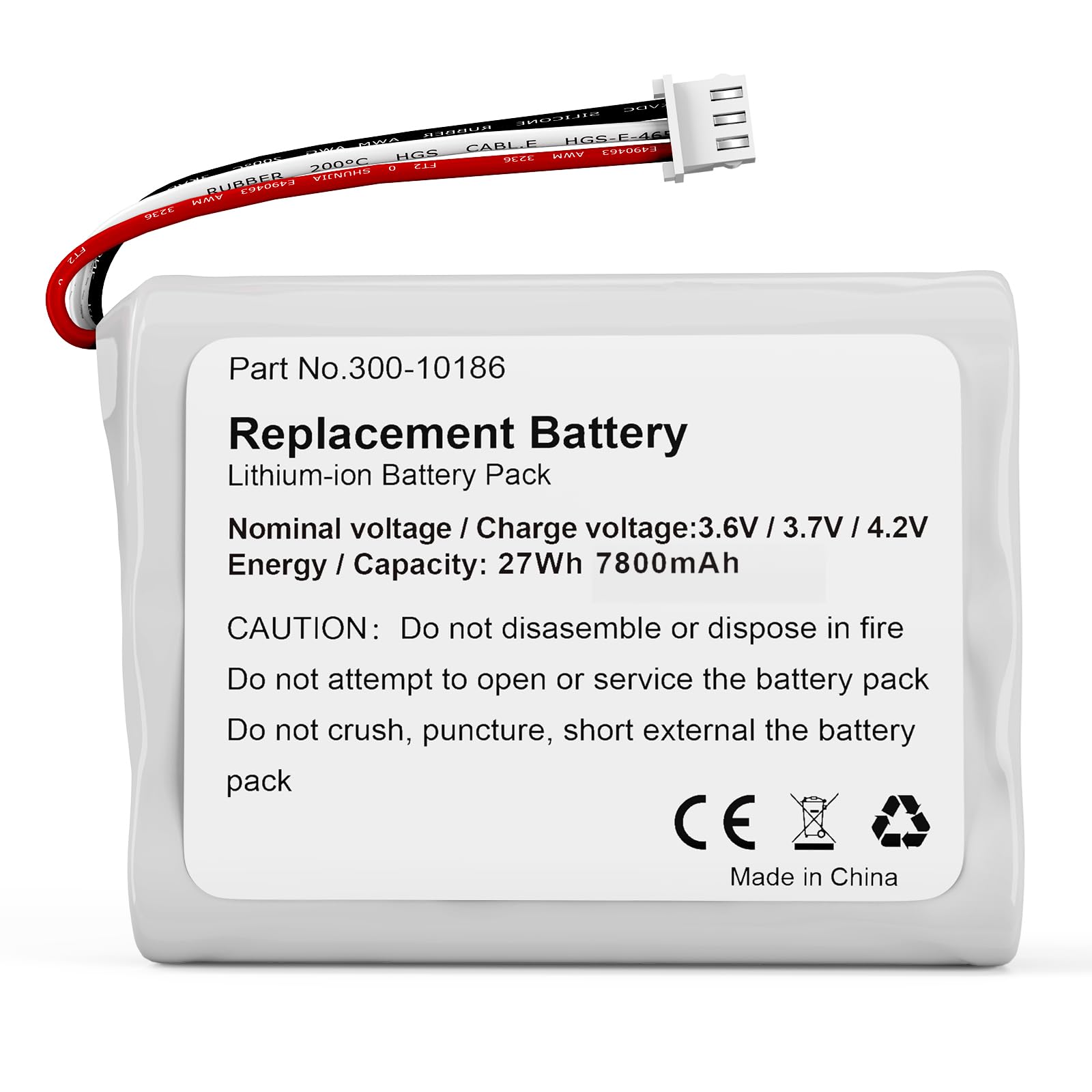 Mua Forlleco Replacement Battery 300-10186 for ADT Command Panel, 3.6V ...