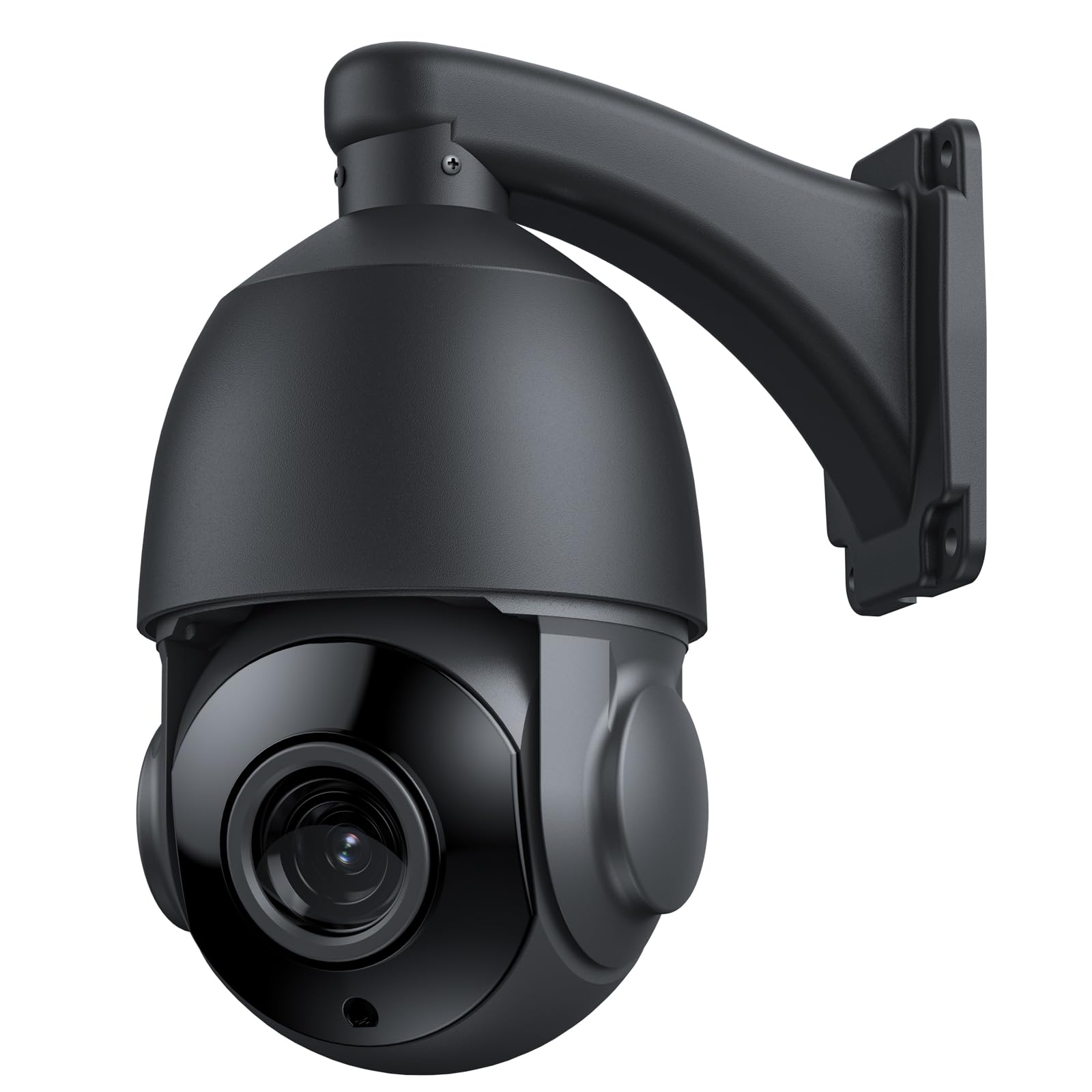 Dosilkc 4K Outdoor PTZ POE IP Camera with Pan Tilt 20X Optical Zoom & 10X Digital Zoom, 8MP ...