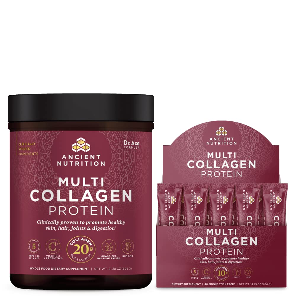 Mua Ancient Nutrition Multi Collagen Protein Powder, Unflavored, 60 ...