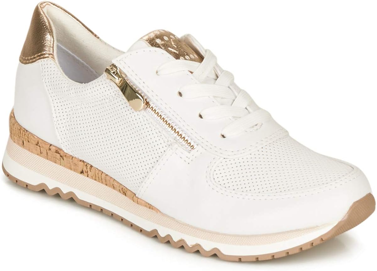 MARCO TOZZI 2-23782 Trainers Women White Low top Trainers: Amazon.co.uk ...