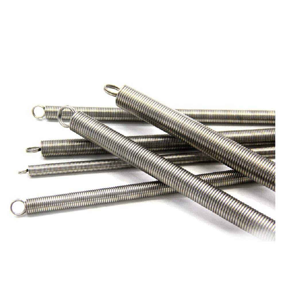 304 Edelstahlfeder, Zugfeder, Drahtdurchmesser 1,0 * Außendurchmesser 5 ...