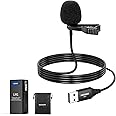 Amazon.com: NEEWER USB A Lapel Microphone, Plug & Play Mini ...