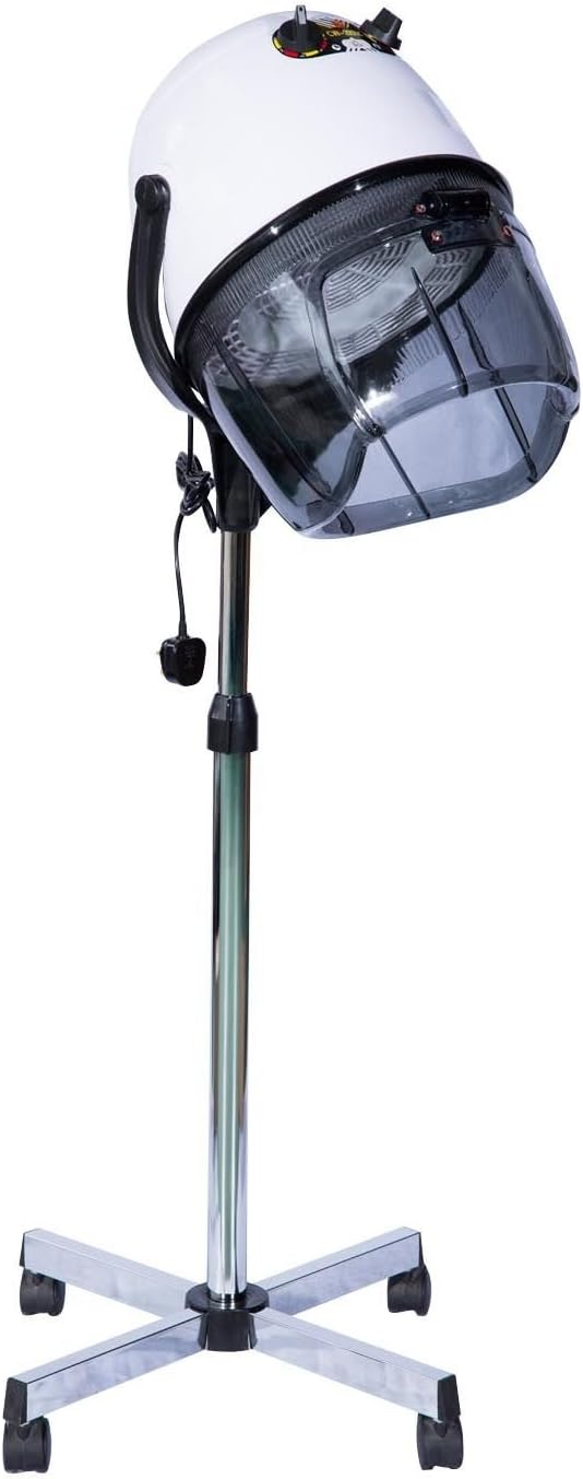 HOMCOM Professional Stand Hairdryer Portable Salon Hairdresser Free ...