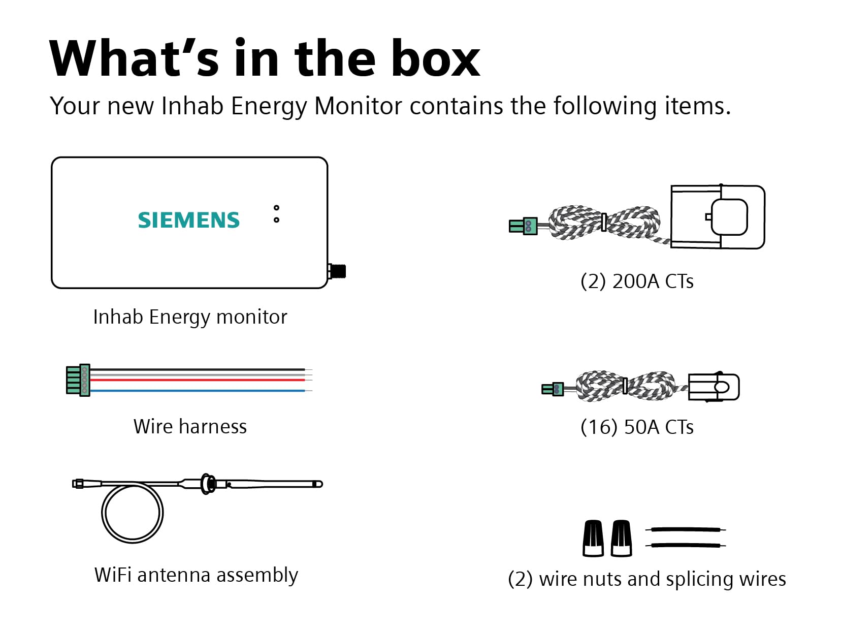 Mua SIEMENS Inhab Smart Home Energy Monitor with 16-50Amp Circuit Level ...