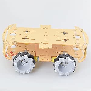 Moebius 4WD 64mm Mecanum Wheel Robot Car Chassis Kit with TT Motor Fit ...