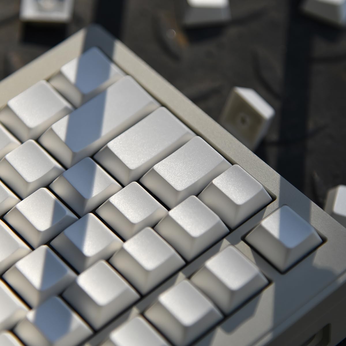 Mua Gliging 152 Keys Blank Keycaps Cherry Profile Minimalist White 1 ...
