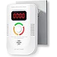 Carbon Monoxide Detectors Plug in, Alarm with Digital Display, Audible and Visual Alert, Self ...