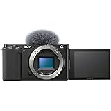 Amazon.com : Sony Alpha ZV-E10 - APS-C Interchangeable Lens Mirrorless Vlog Camera - White ...