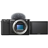 Amazon.com : Sony Alpha ZV-E10 - APS-C Interchangeable Lens Mirrorless Vlog Camera Kit - White ...