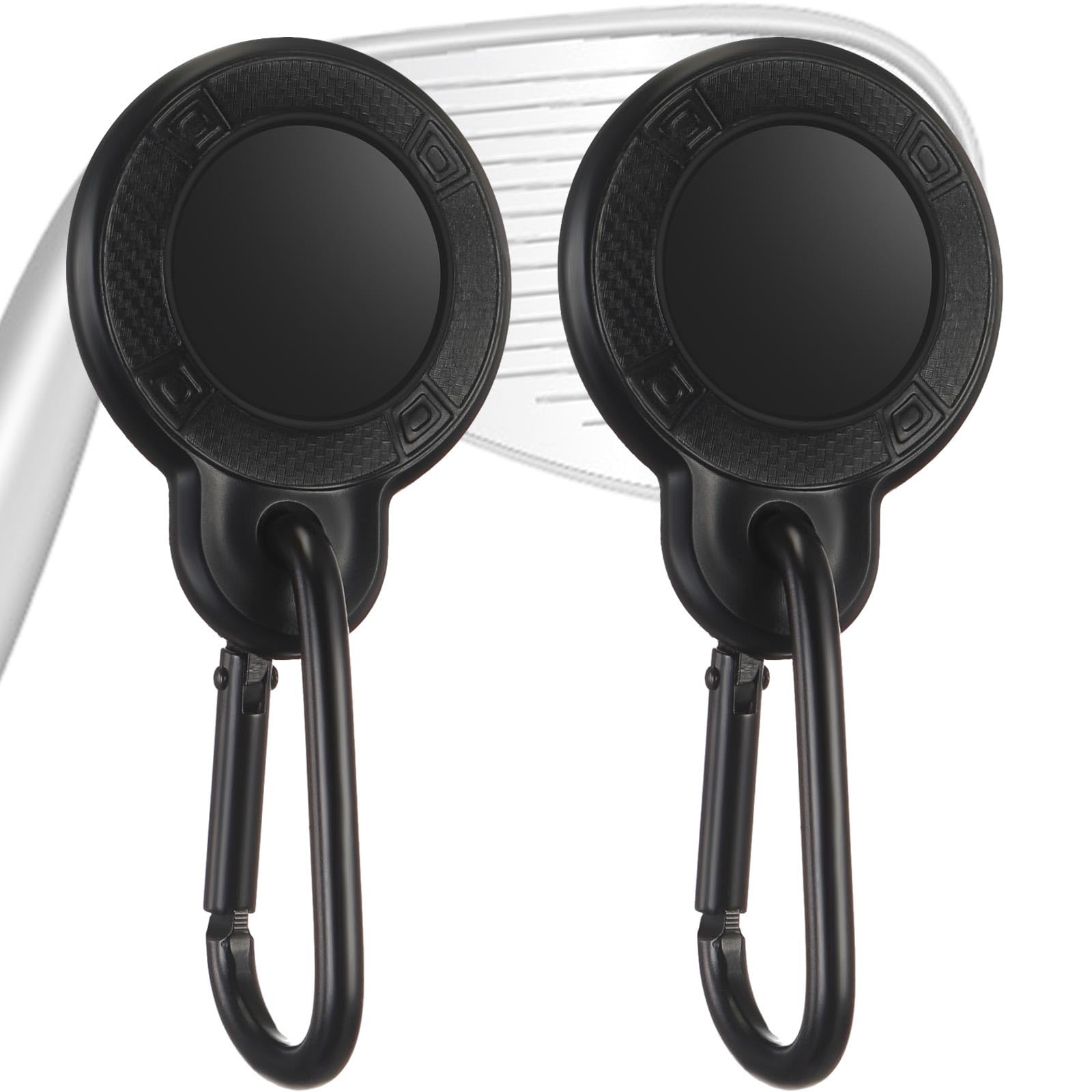 RoundFunny 2 Pcs Magnetic Golf Towel Clip Removable Magnetic Clip for ...