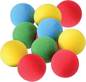 Amazon.com: ArtCreativity Soft Foam Balls - Pack of 12 - Lightweight ...