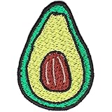 Amazon.com: Avocado Cute Fruit Embroidered Applique Iron On Sew On Patch: Arts, Crafts & Sewing