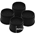 Amazon.com: HANIHUA 4 Sets Furniture Risers 2 inch Black Bed Risers ...