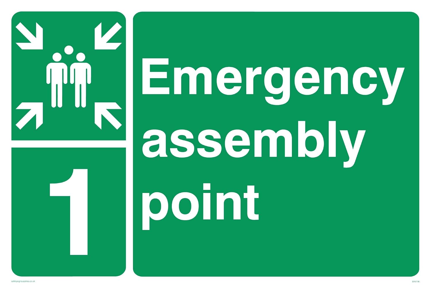 Emergency Assembly Point 1 – Replaces Sy476(1) – BigaMart
