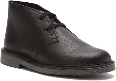 Amazon.com | Originals Desert Bt-Jr Black Leather Boot 2 M US | Boots
