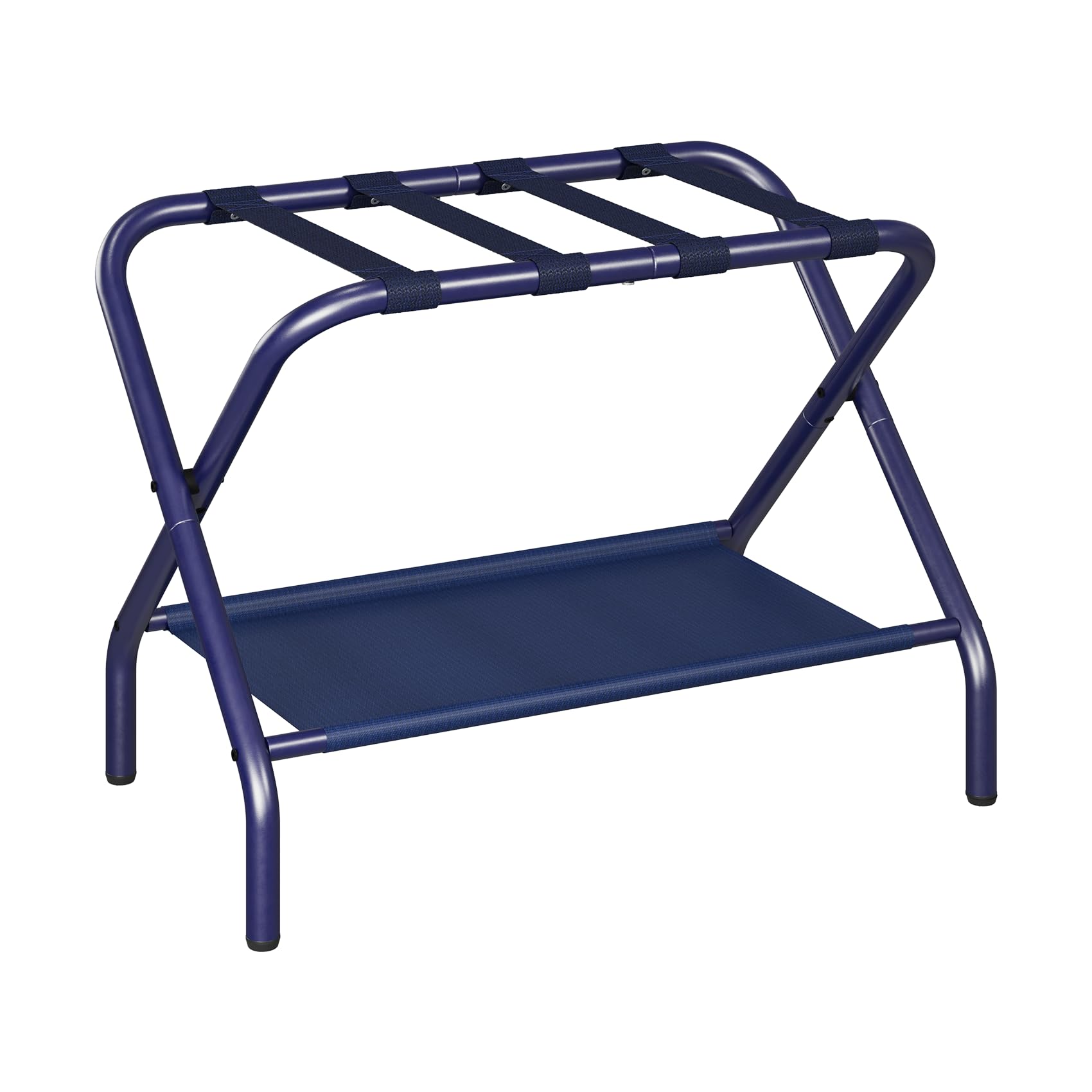 Smart FENDEE Luggage Rack for Guest Room, Folding Suitcase Stand with ...
