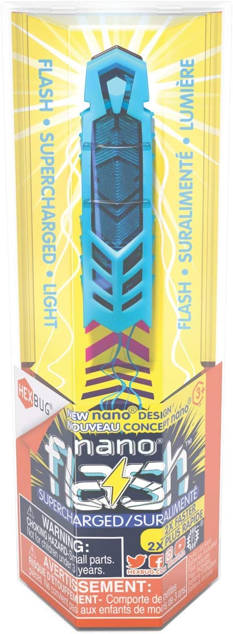 HEXBUG Flash Nano Single - Interactive Sensory Vibration Toy For Kids ...